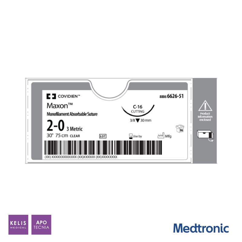 Fils de suture non résorbables Surgilon | MEDTRONIC | Kelis Medical